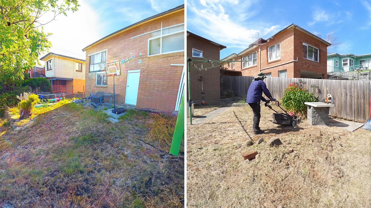 Watch me restore this neglected space!