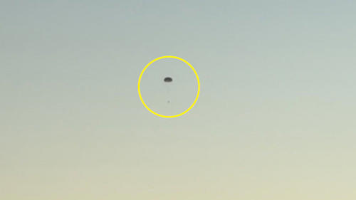 SUV-sized piece of NASA equipment falls from sky, crash lands on rural farm