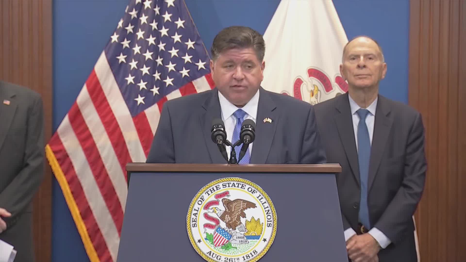 Ex-military leaders join Gov. Pritzker in opposing Trump's National ...