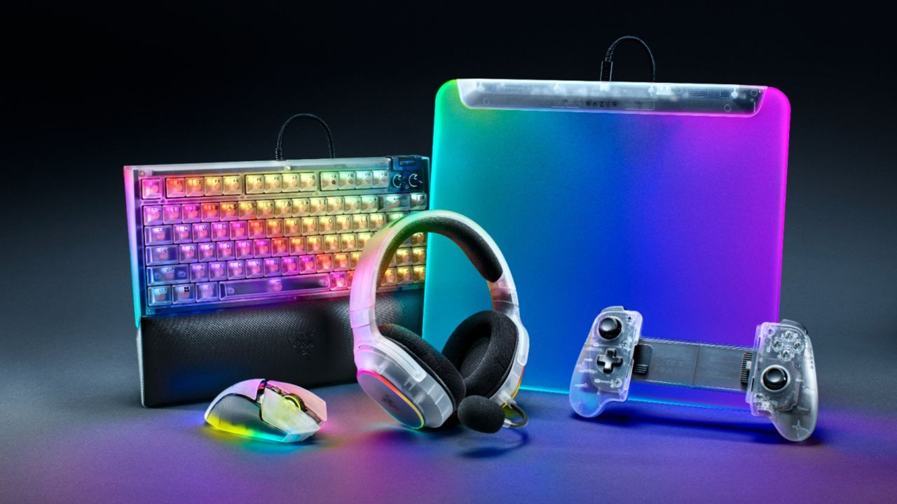 Razer Phantom White collection launches — translucent gaming ...