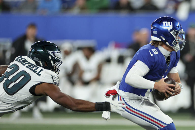 After losing Za’Darius Smith, could the Eagles add more Jihaad Campbell ...