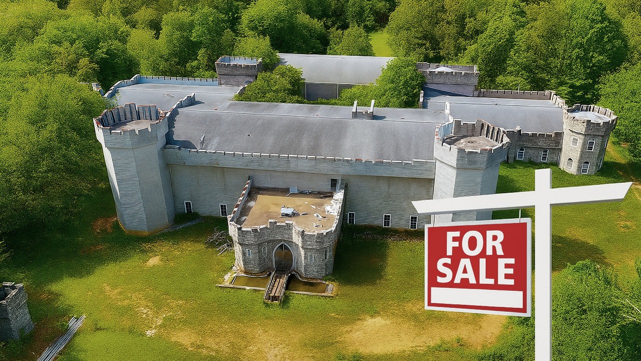 Inside a $5,000,000 castle that's now for sale!