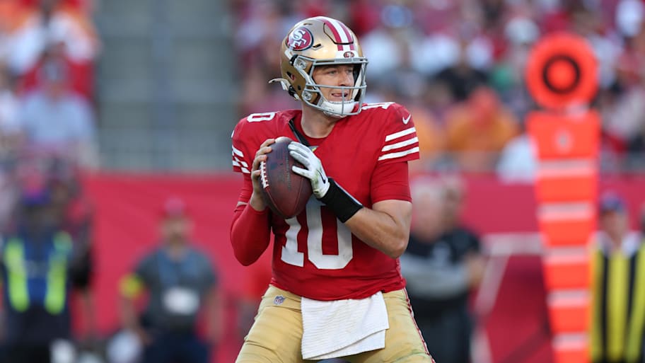 Mac Jones Trending to Start Sunday Over Ailing Brock Purdy