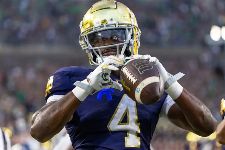 Notre Dame RB Jeremiyah Love Could Be Cowboys’ Next First-Round Pick