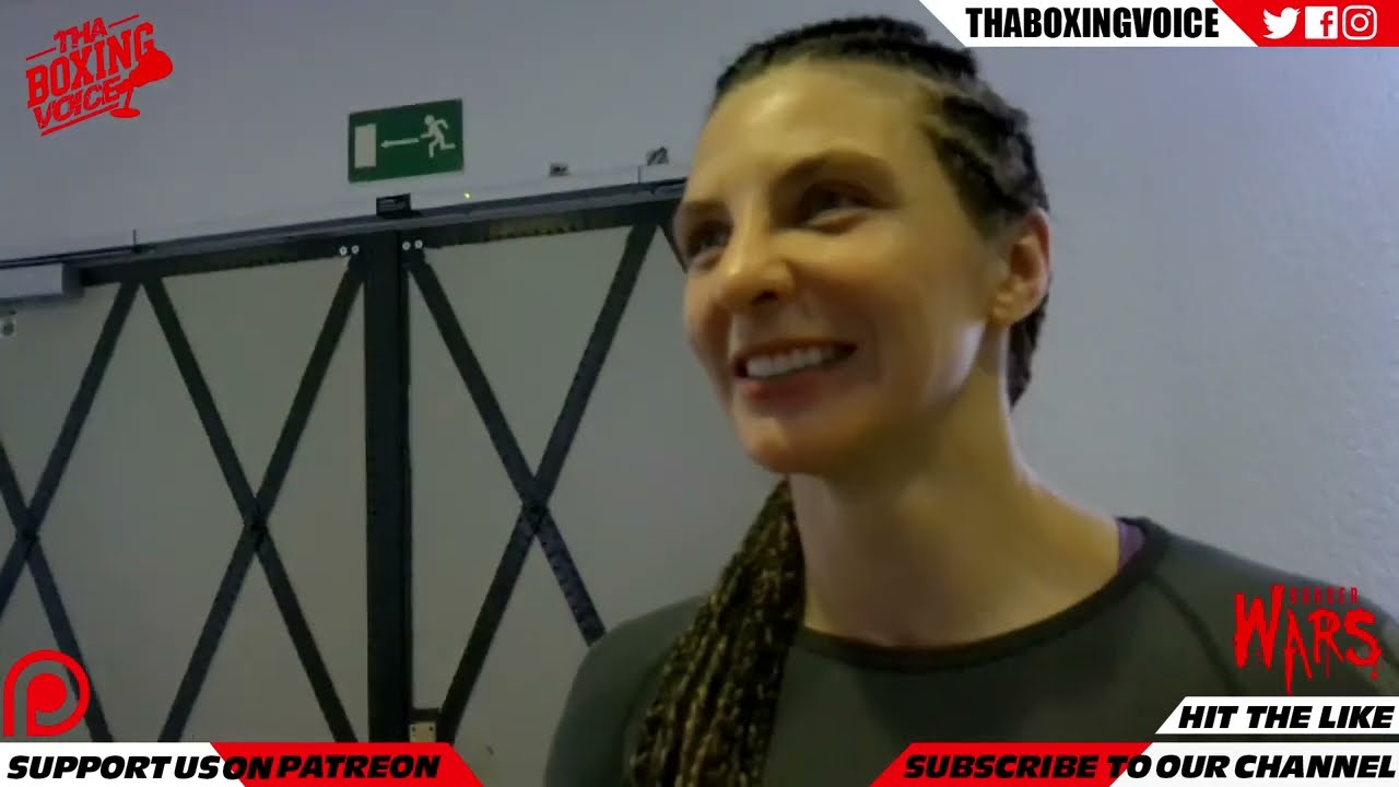 "I'm ready for that challenge" Christina Hammer 28-1 on to undisputed ...