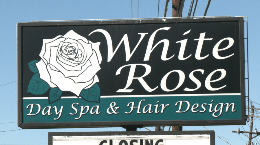White Rose Day Spa going out of business