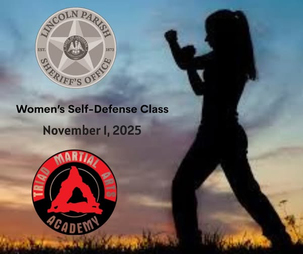 LPSO to host Women’s Self-Defense Class on Nov. 1st