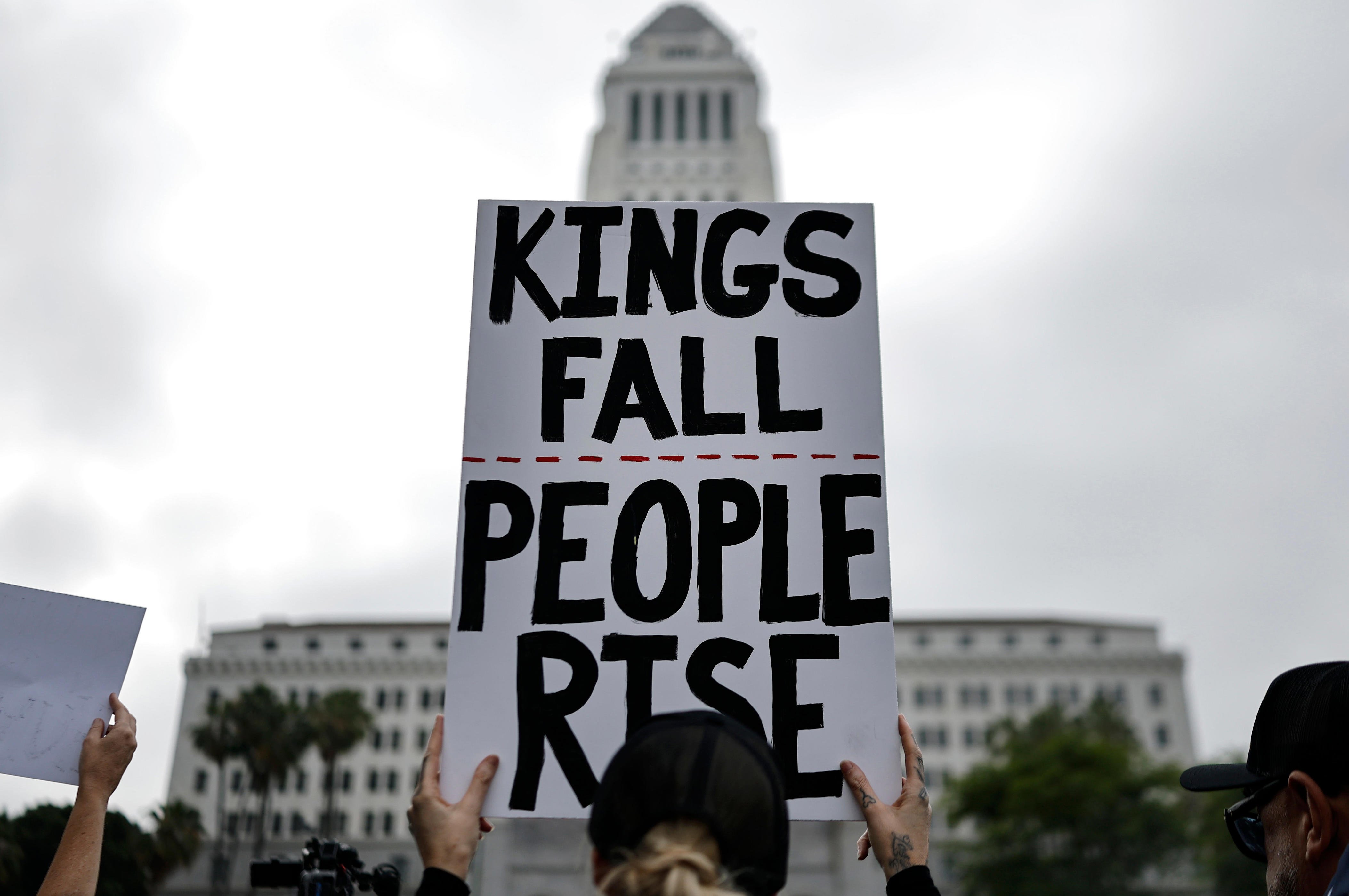 Labor union urges L.A. to show up for `No Kings Day' protest
