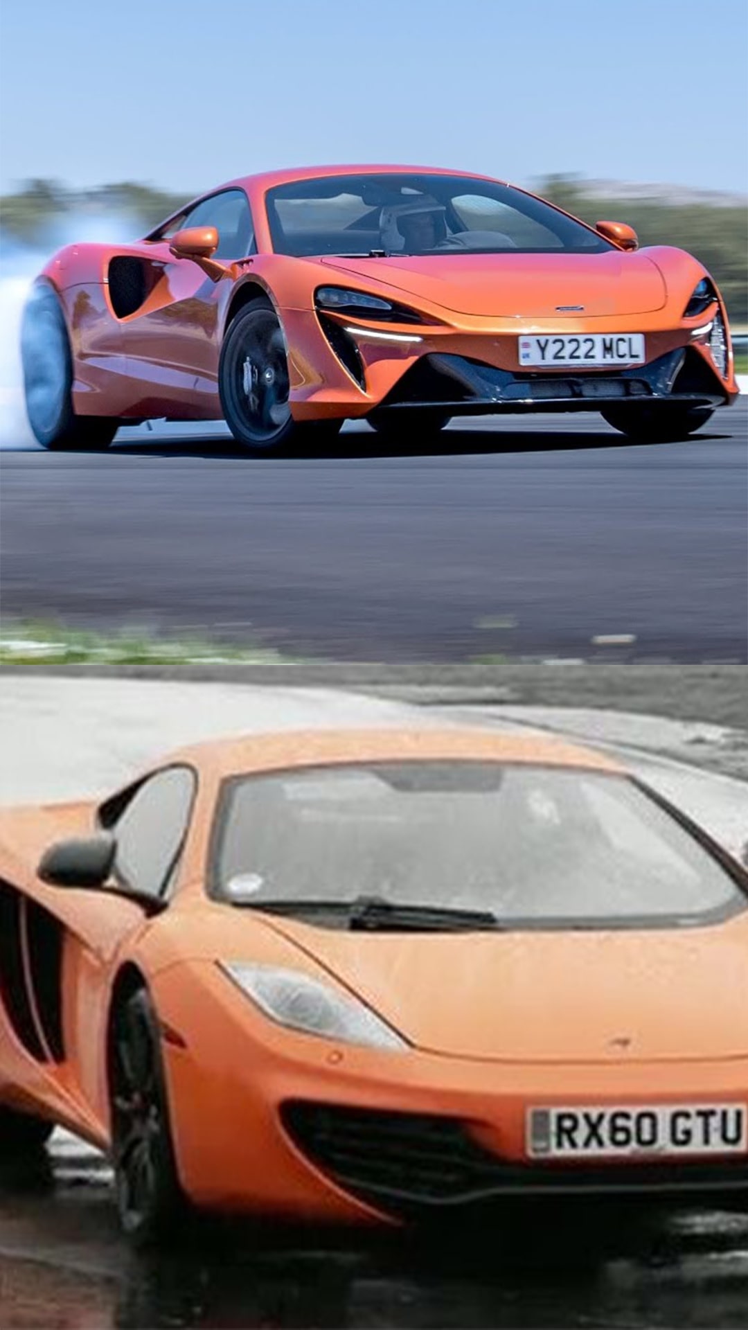 McLaren Artura vs McLaren MP4 12C