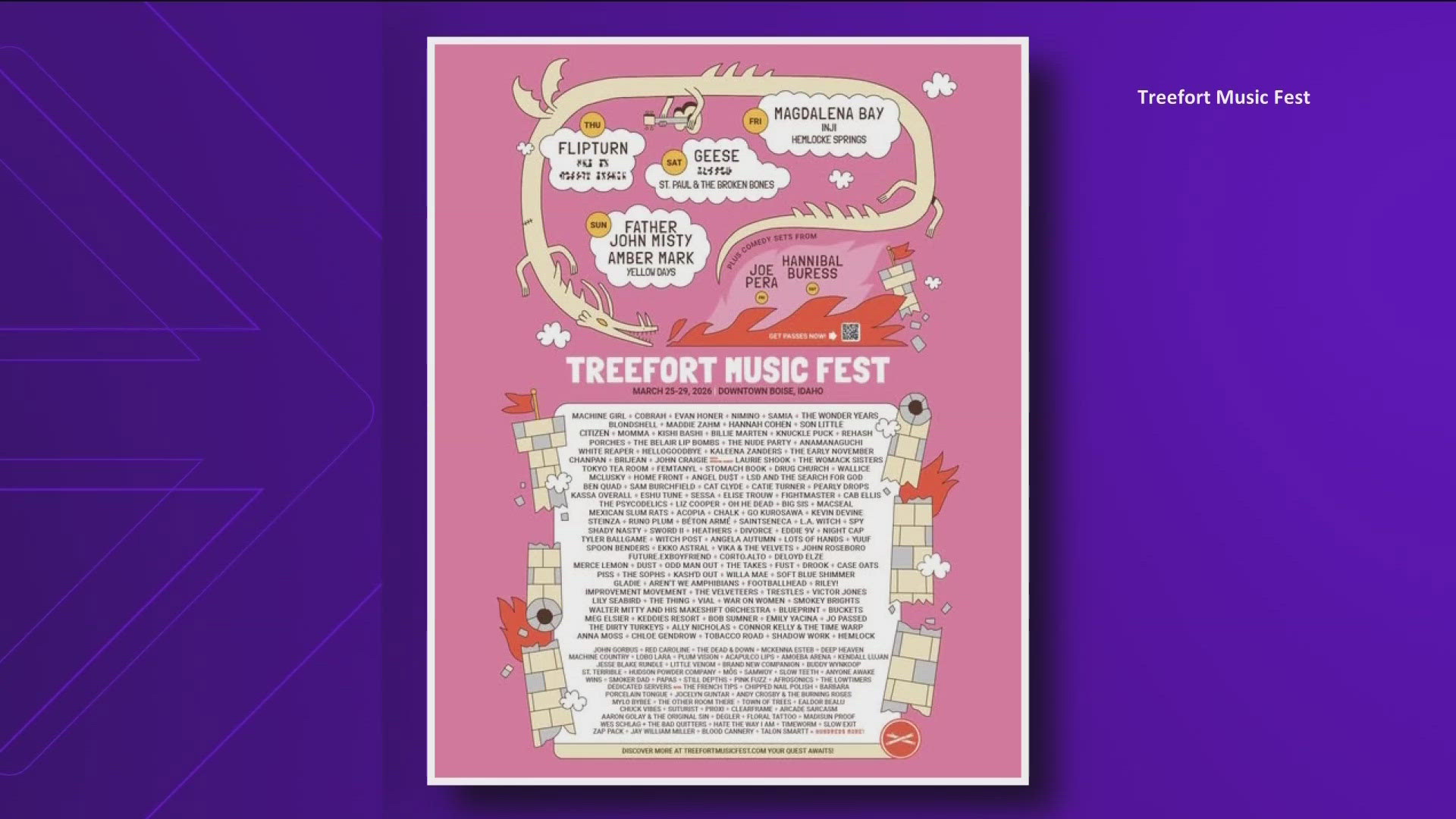 Treefort 2026: Boise’s beloved festival returns with big names, bold ...