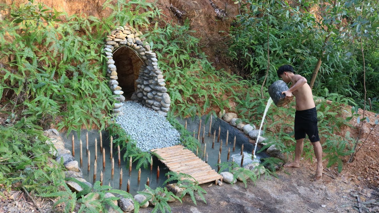 Unbelievable Underground Stone Cave