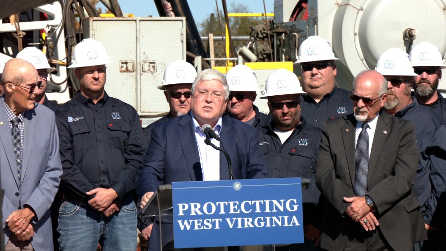 Morrisey visits Bridgeport to announce new public-private well-plugging initiative