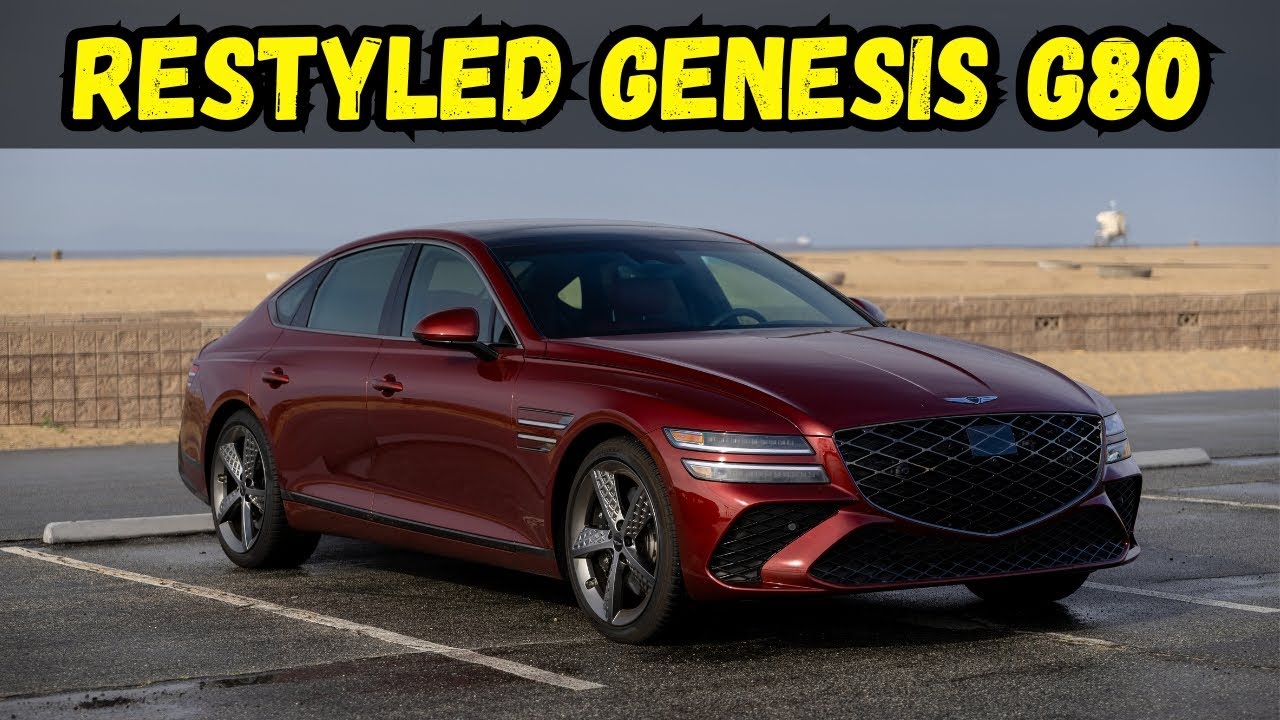 Restyled & Refined – 2025 Genesis G80 is Sporty Luxury Personified