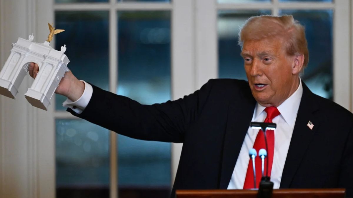 What is Arc de Trump? Trump's new monument to rival Paris' Arc de Triomphe