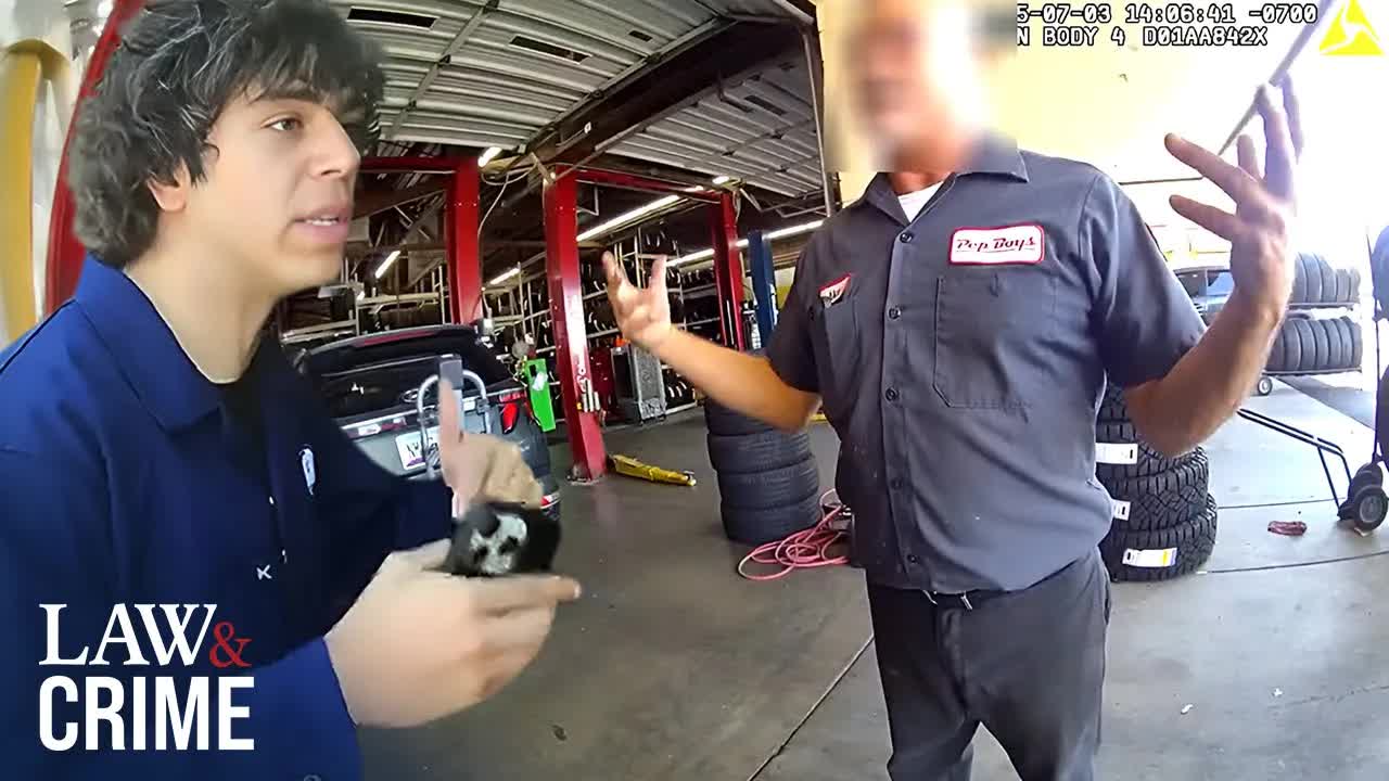 Bodycam: TikTok prankster arrested over chaotic stunts