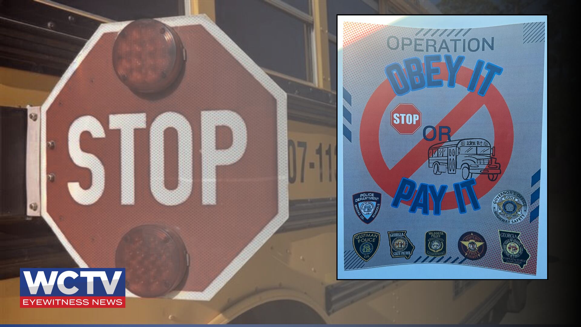 Operation ‘Obey It or Pay It’ aims to catch drivers passing stopped ...