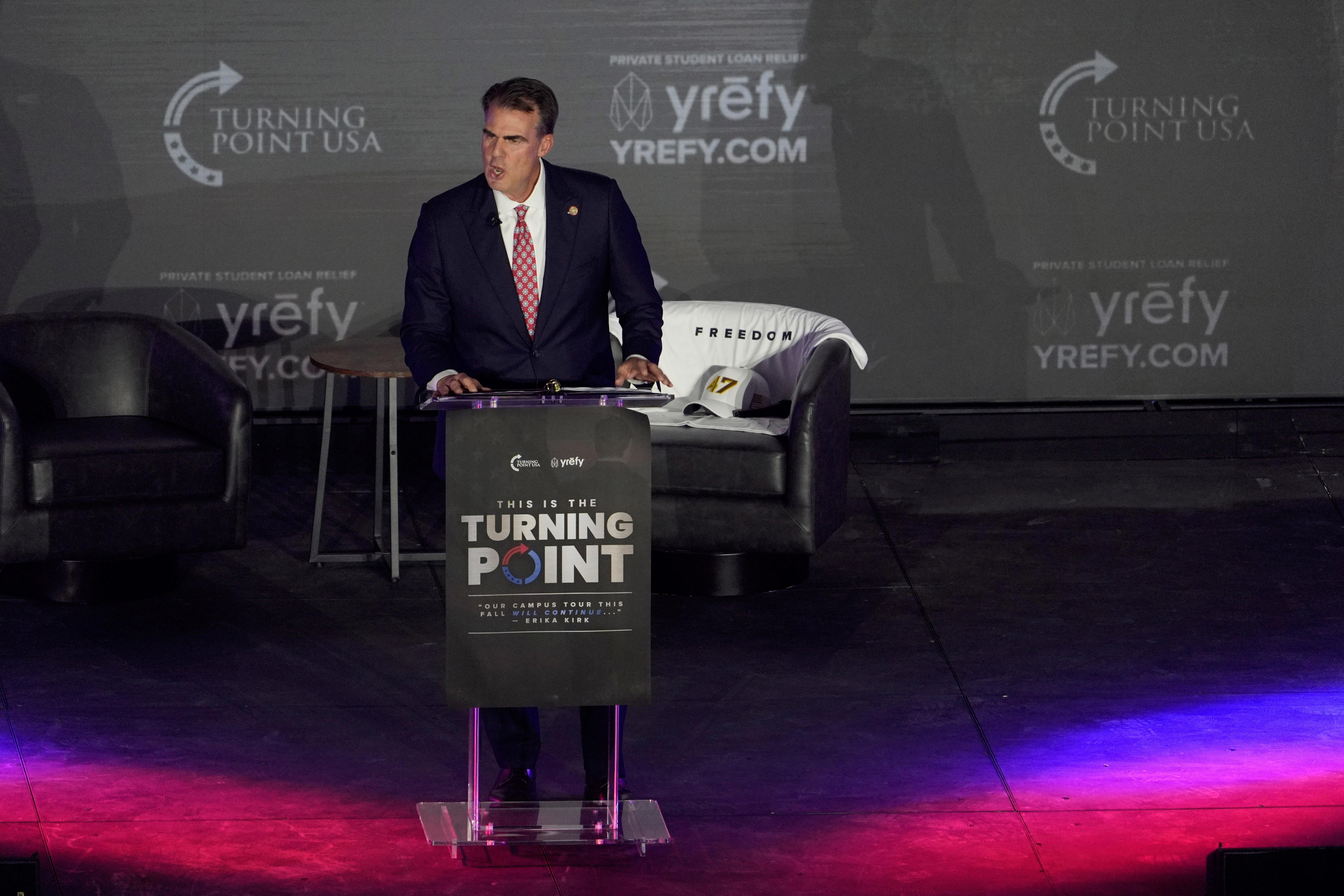 OU Turning Point USA event draws thousands. 'We remember Charlie Kirk ...