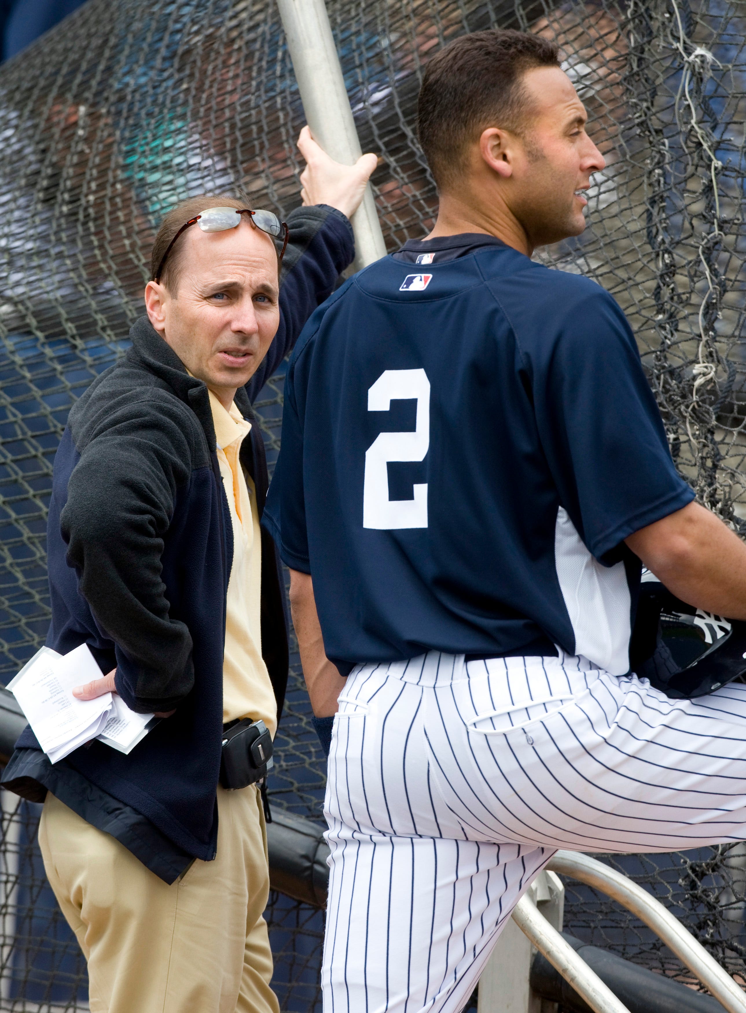 Yankees GM Brian Cashman hits back at legends Derek Jeter and Alex ...