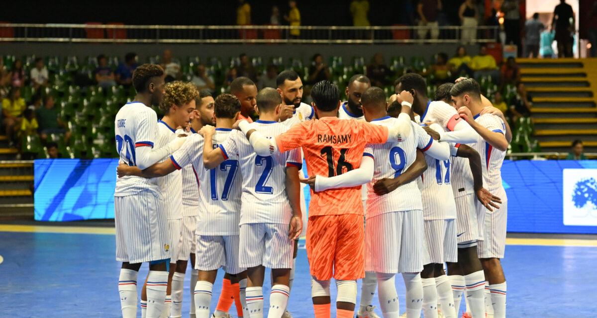 Équipe de France Futsal : les Bleus s'imposent contre la République Tchèque