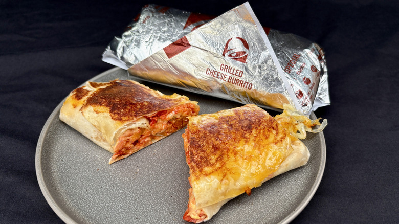 Review: Taco Bell's New Flamin' Hot Grilled Cheese Burrito Is Straight ...