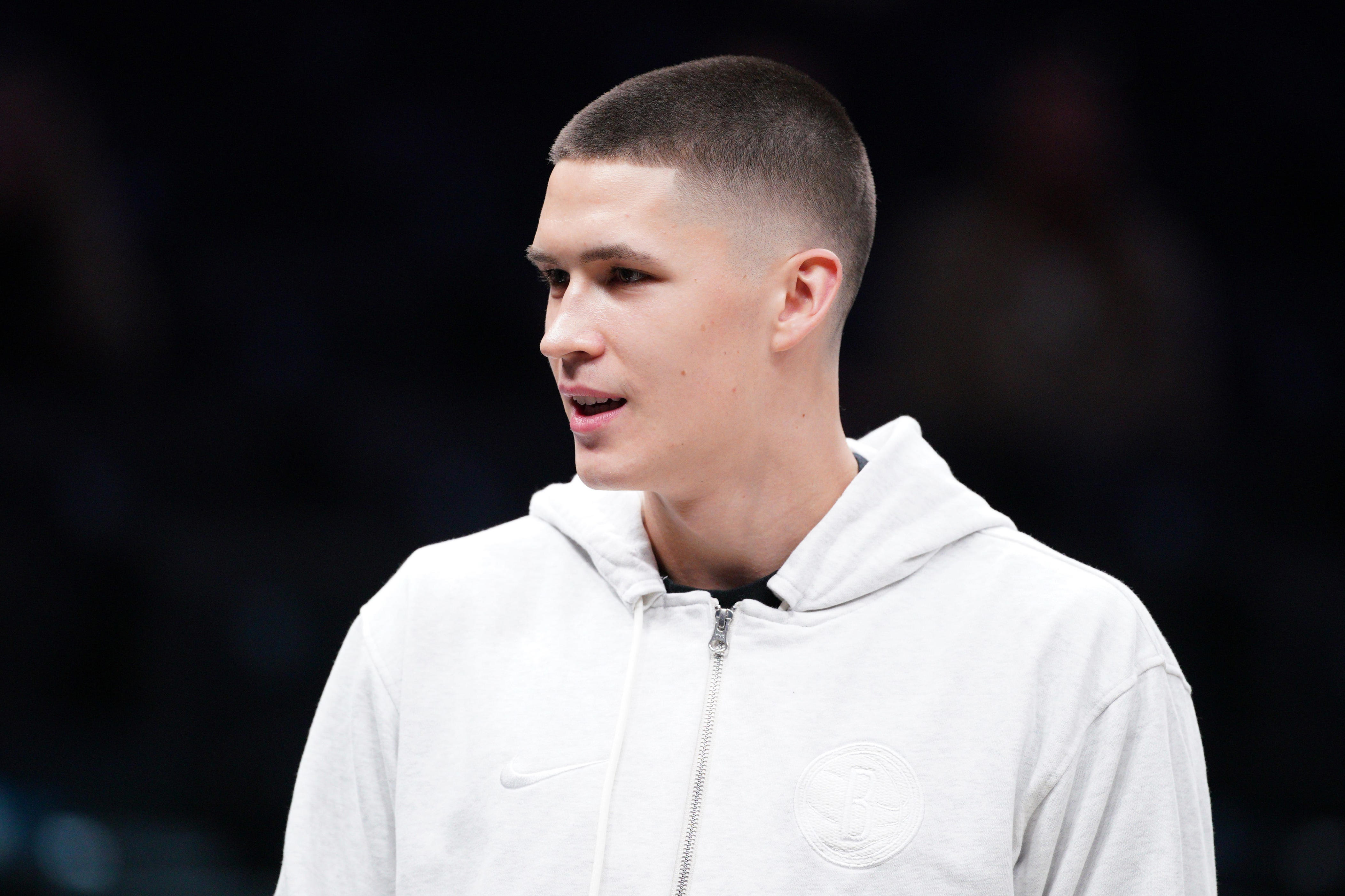 Nets' Egor Demin playing 5-on-5, expected to play Friday at Raptors