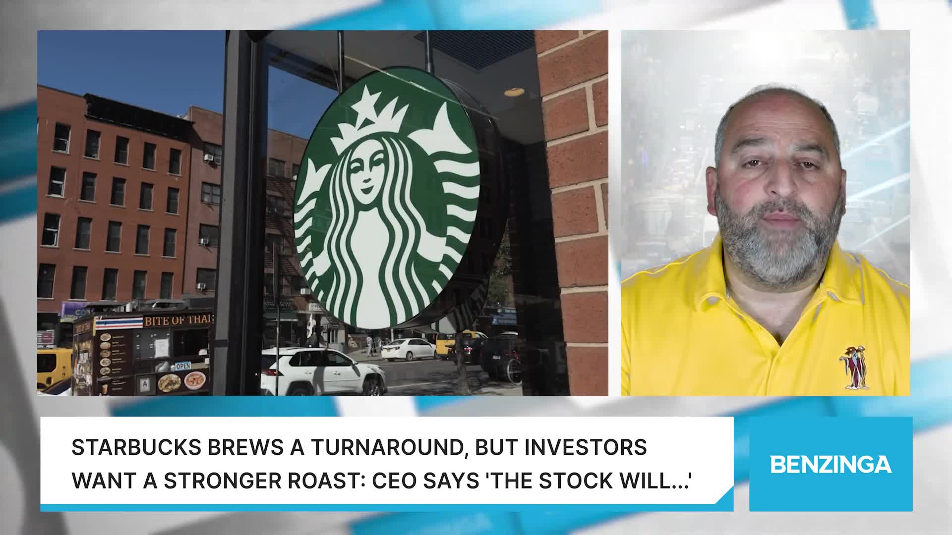 Starbucks Brews A Turnaround, But Investors Want A Stronger Roast: CEO ...