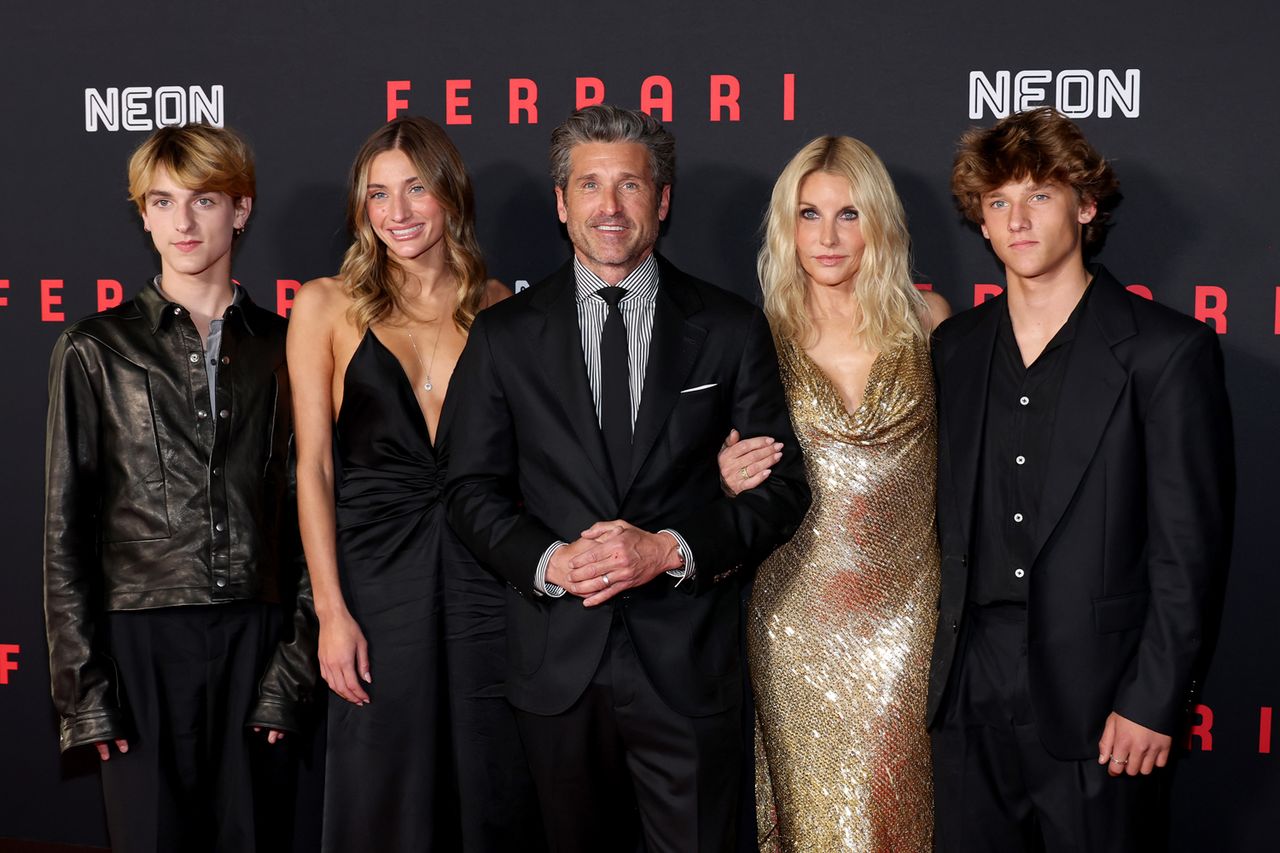 Patrick Dempsey's child Sullivan, 19, models vintage dresses in new ...