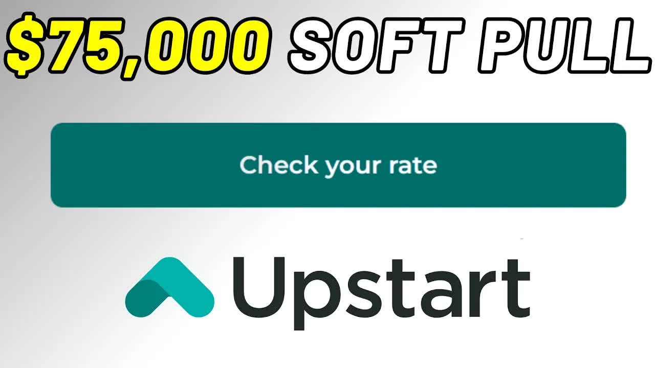 $75,000 Upstart personal loan (bad credit OK)