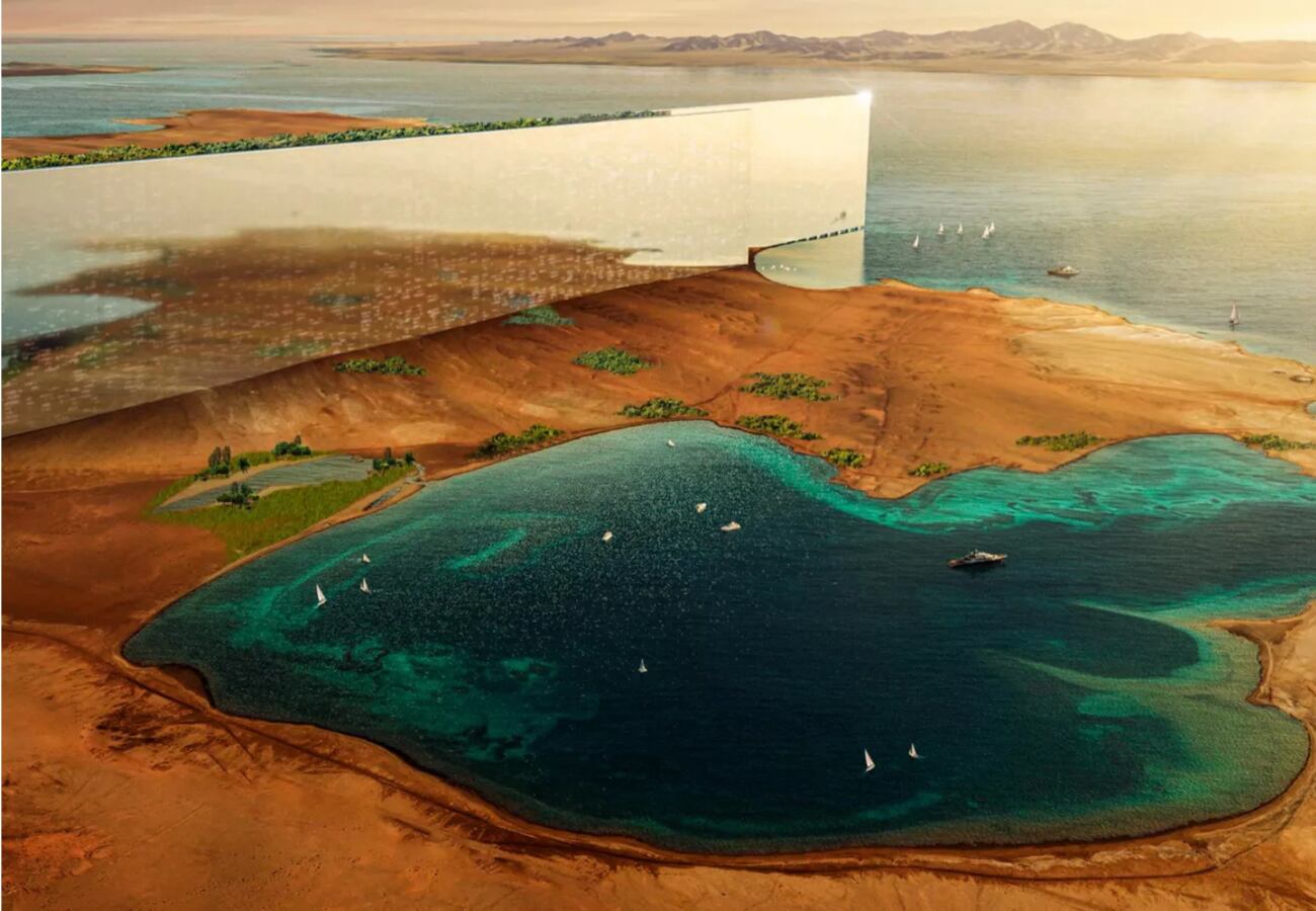 Giro en el megaproyecto ‘The Line’, la ciudad de 170 km en Arabia Saudí ...