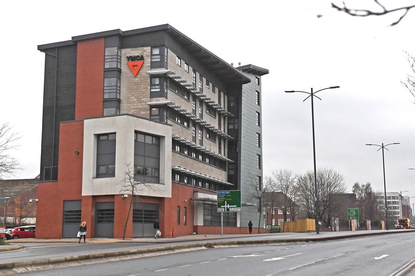 Man with 'needle' arrested outside YMCA after row in street