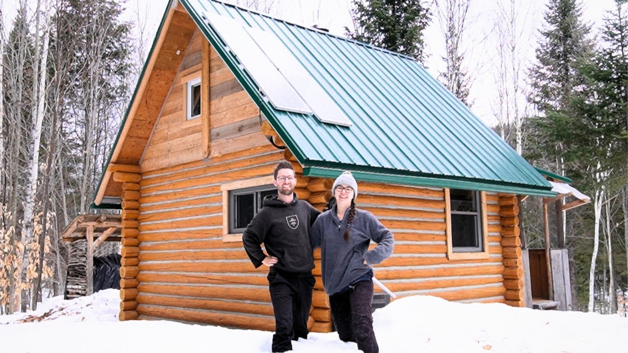 We're finally back at our cabin! We tried making maple syrup - it didn ...