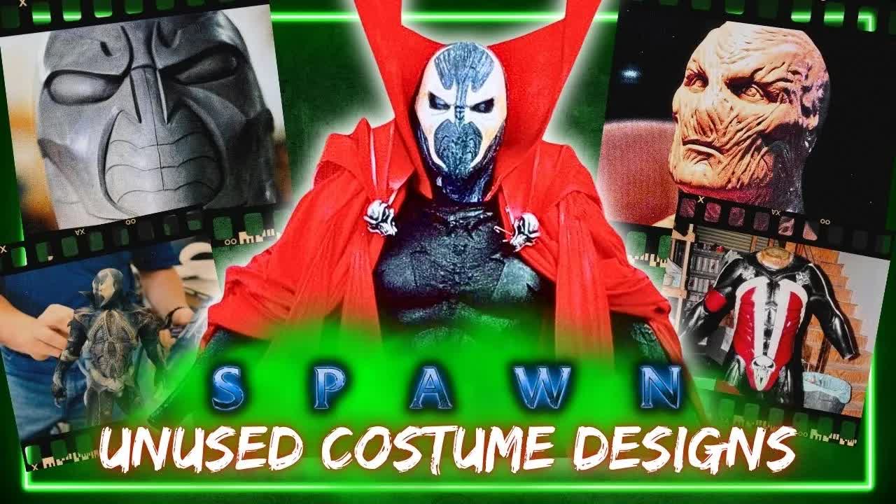 The unused costume designs of Spawn (1997)