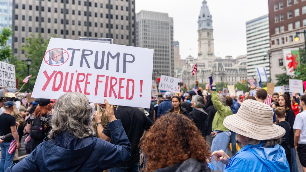 "No Kings" rally in Philadelphia will close roads, impact traffic this ...