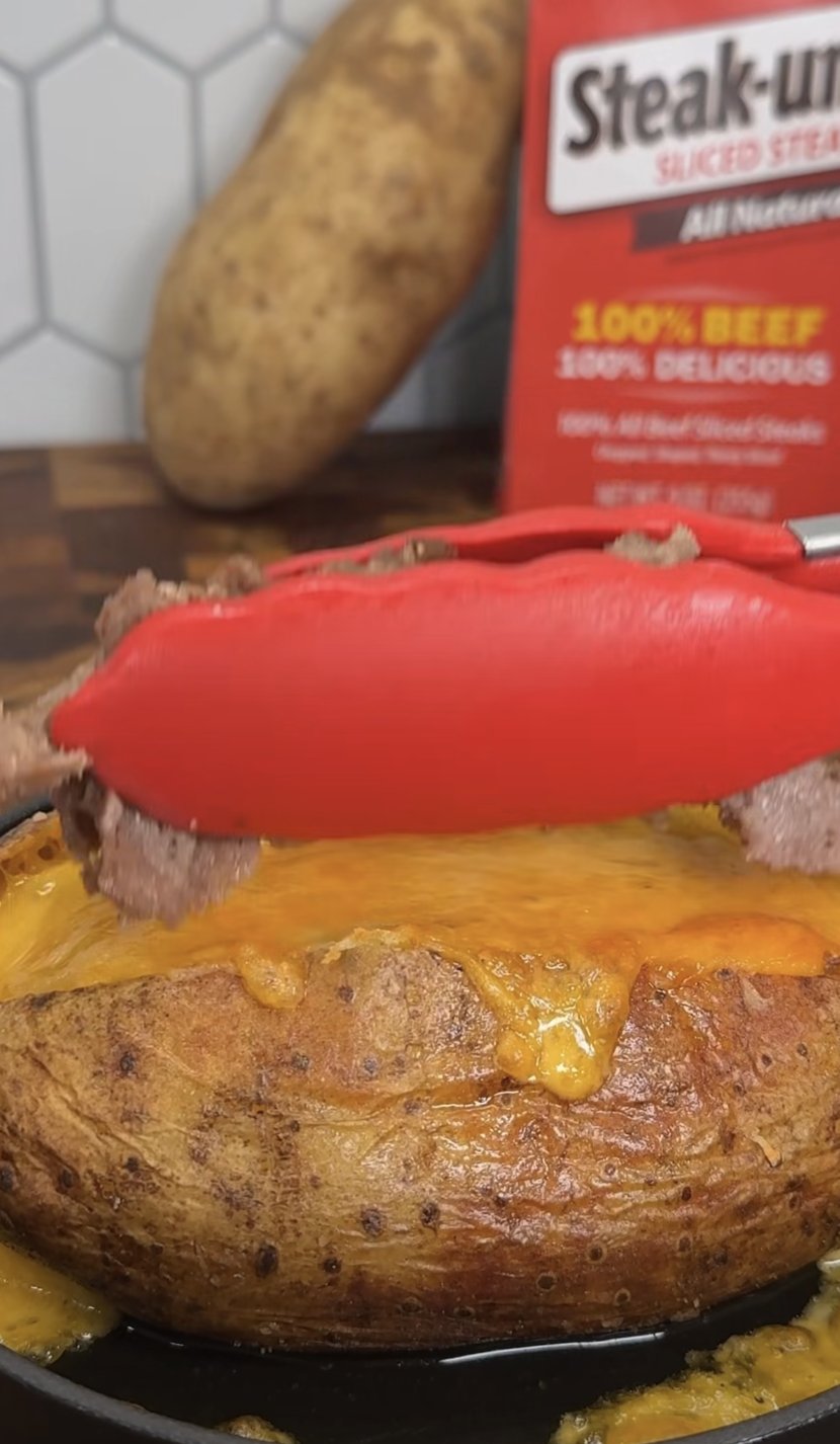 Loaded Steak Potato
