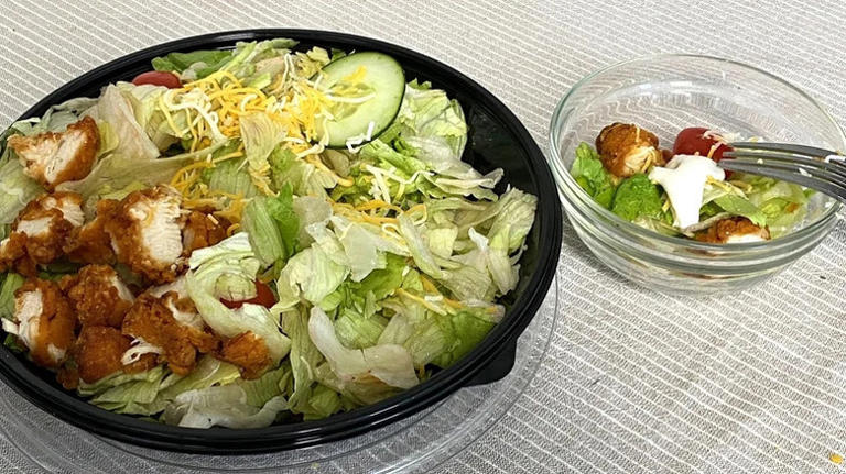 The Fast Food Salad We Avoid Every Time We Eat Out