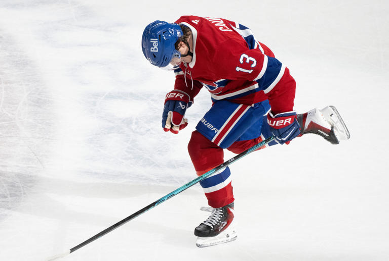 Caufield scores tying and winning goals in the Canadiens' 3-2 OT ...