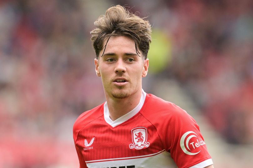 Hayden Hackney and the 5 other Middlesbrough players entering the final ...