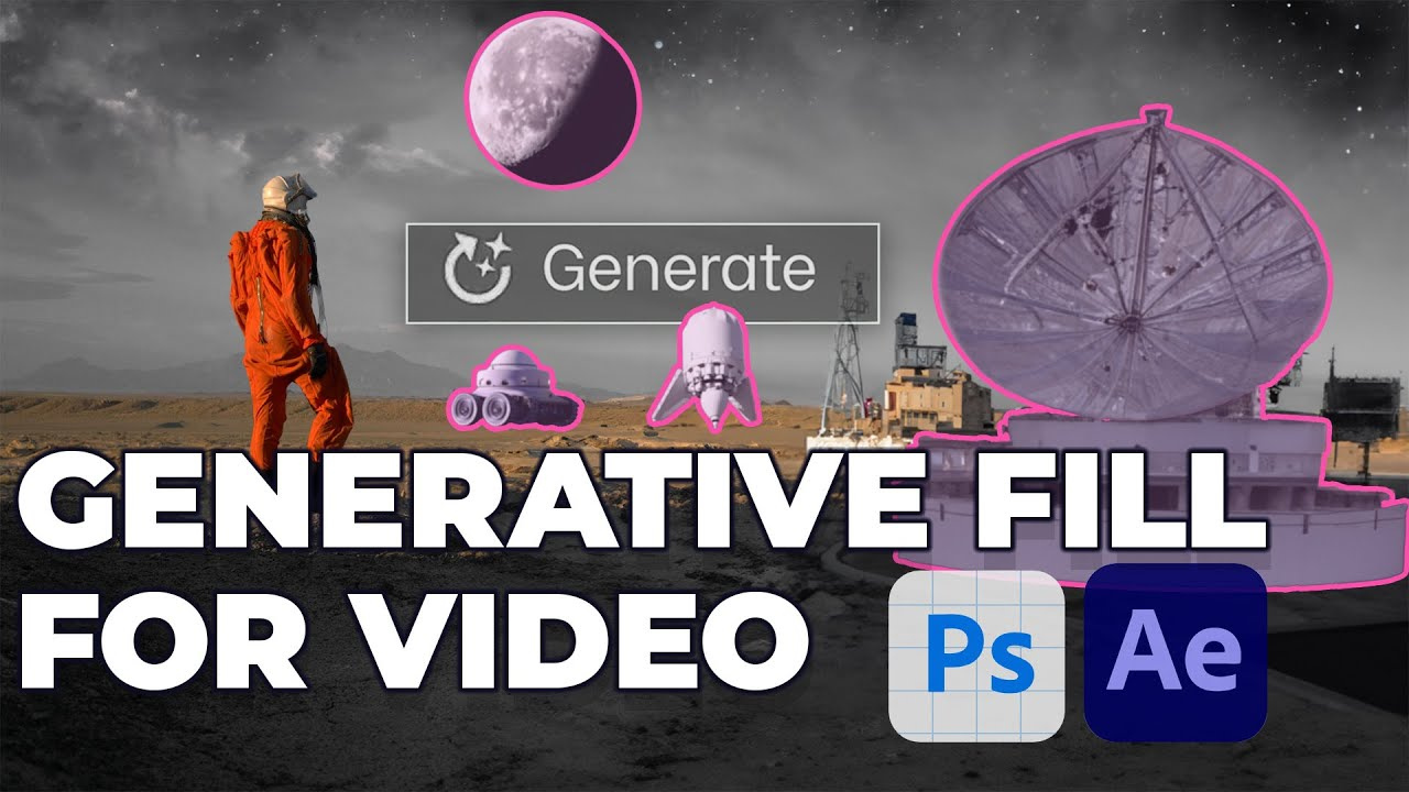 Transform Videos with Generative Fill in Photoshop & After Effects