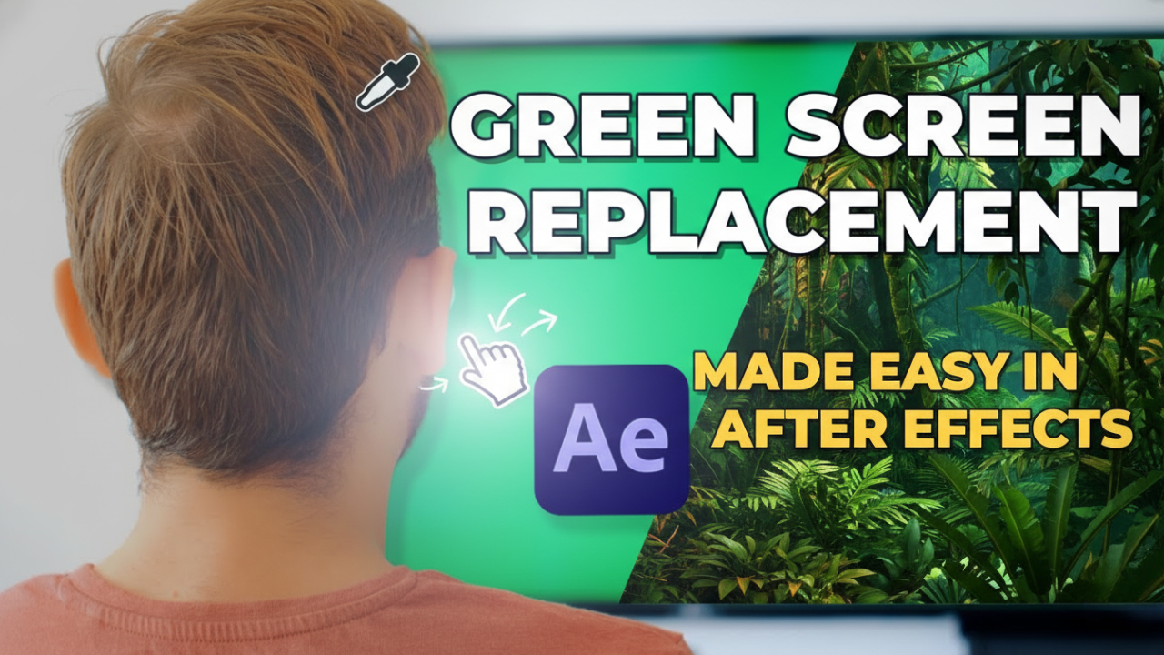 Green Screen Replacement Made Easy in After Effects