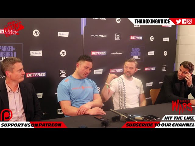 🚨 Joseph Parker full post fight press conference after beating Derek ...