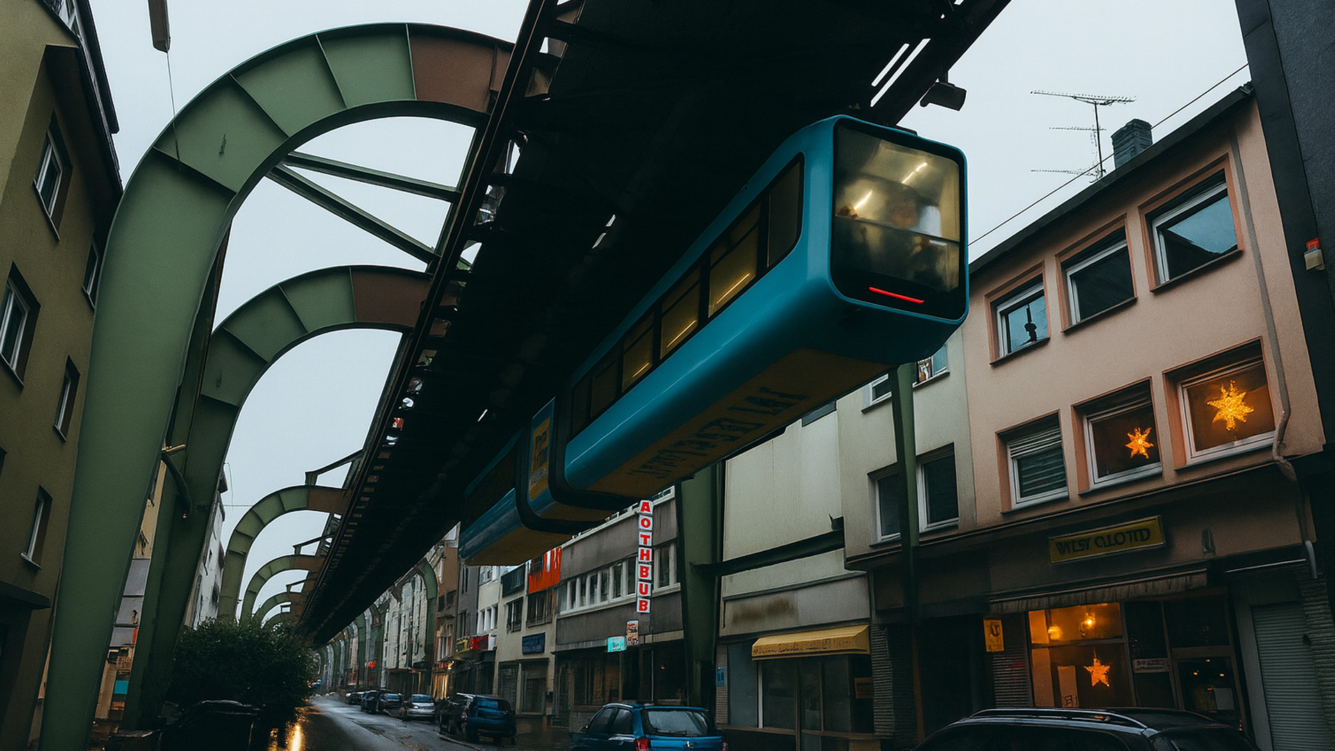 Ride Germany’s 1901 Hanging Train – The Iconic Wuppertal Suspension Railway