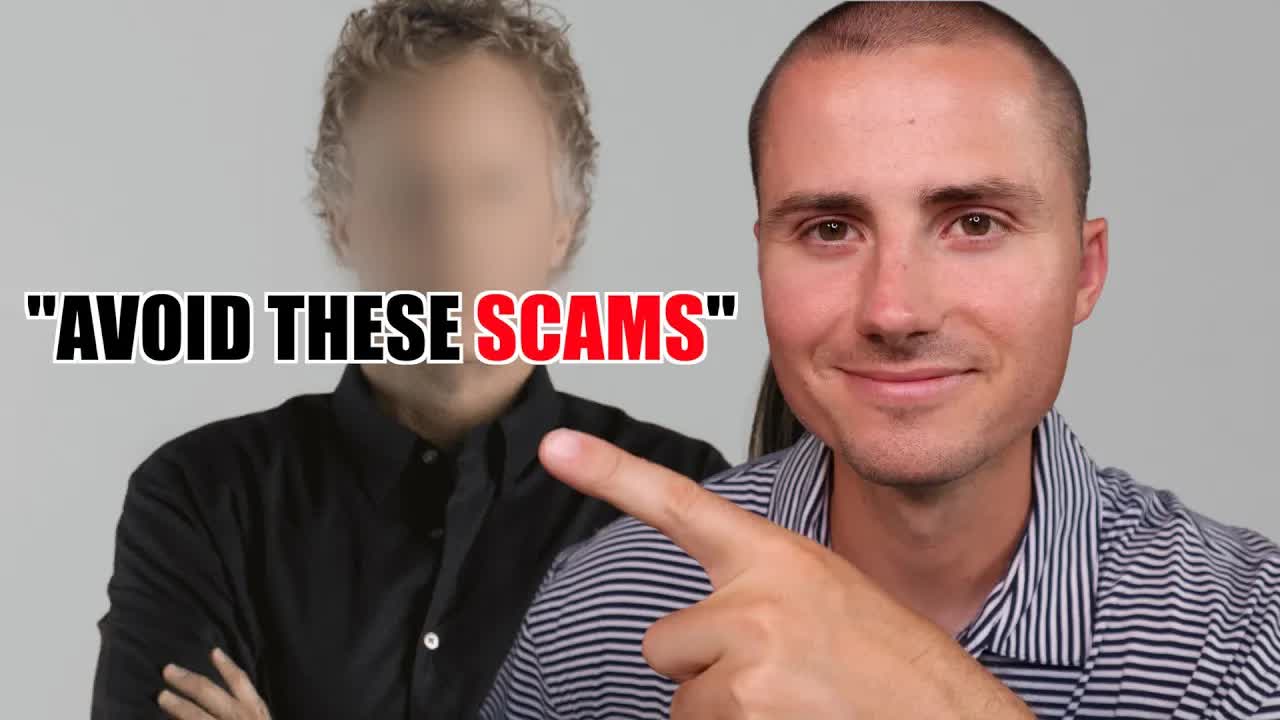 Scammer ironically says to avoid scams