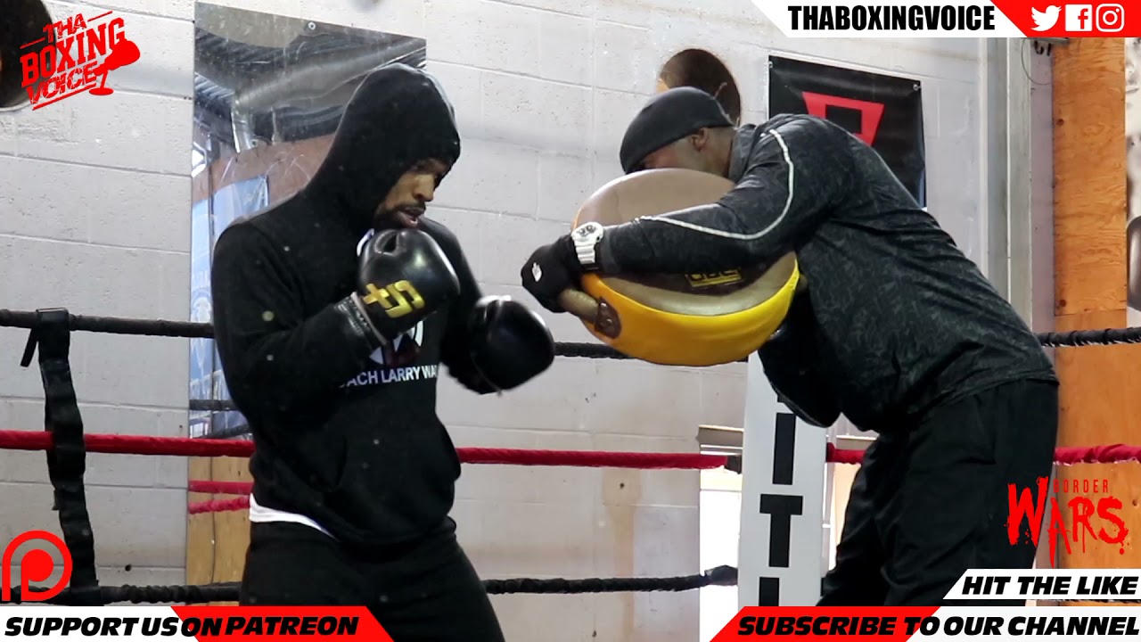 💥 "Showtime" Shawn Porter 🥊 Tenacious pad work ahead of his fight 🆚 WBO ...