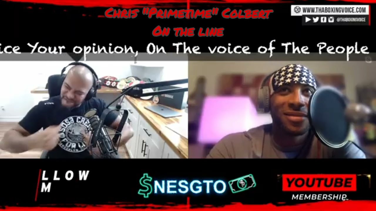 "I'm down for the get down" Chris Colbert 16-0🥊 on Gary Russell Jr. 31 ...