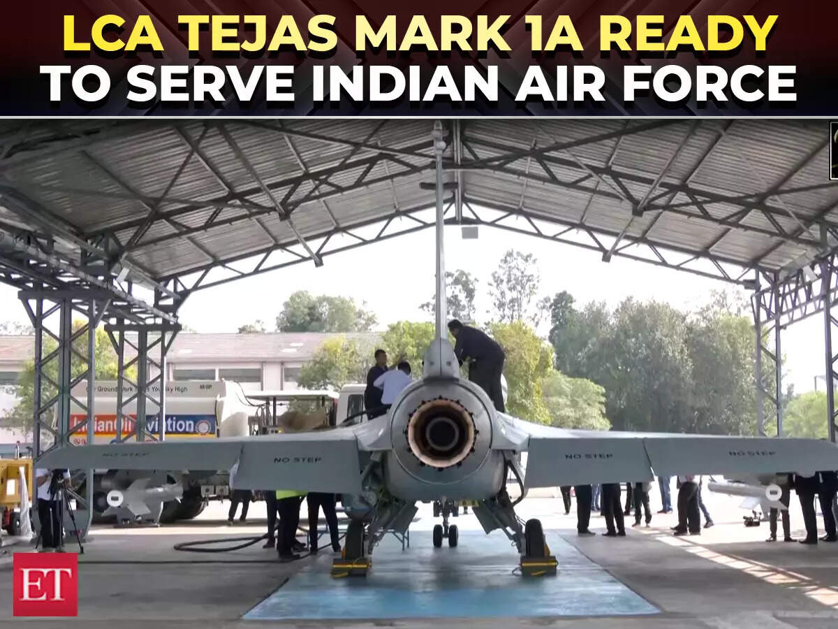 LCA Tejas Mark 1A ready to serve Indian Air Force, scheduled to take ...