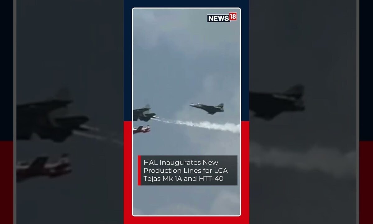 HAL Manufactured LCA Tejas Mk 1A, HTT-40 Basic Trainer Aircraft And Su ...