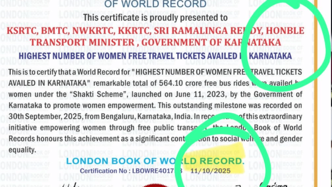 Karnataka CM Siddaramaiah mocked online over typo-ridden ‘world record ...