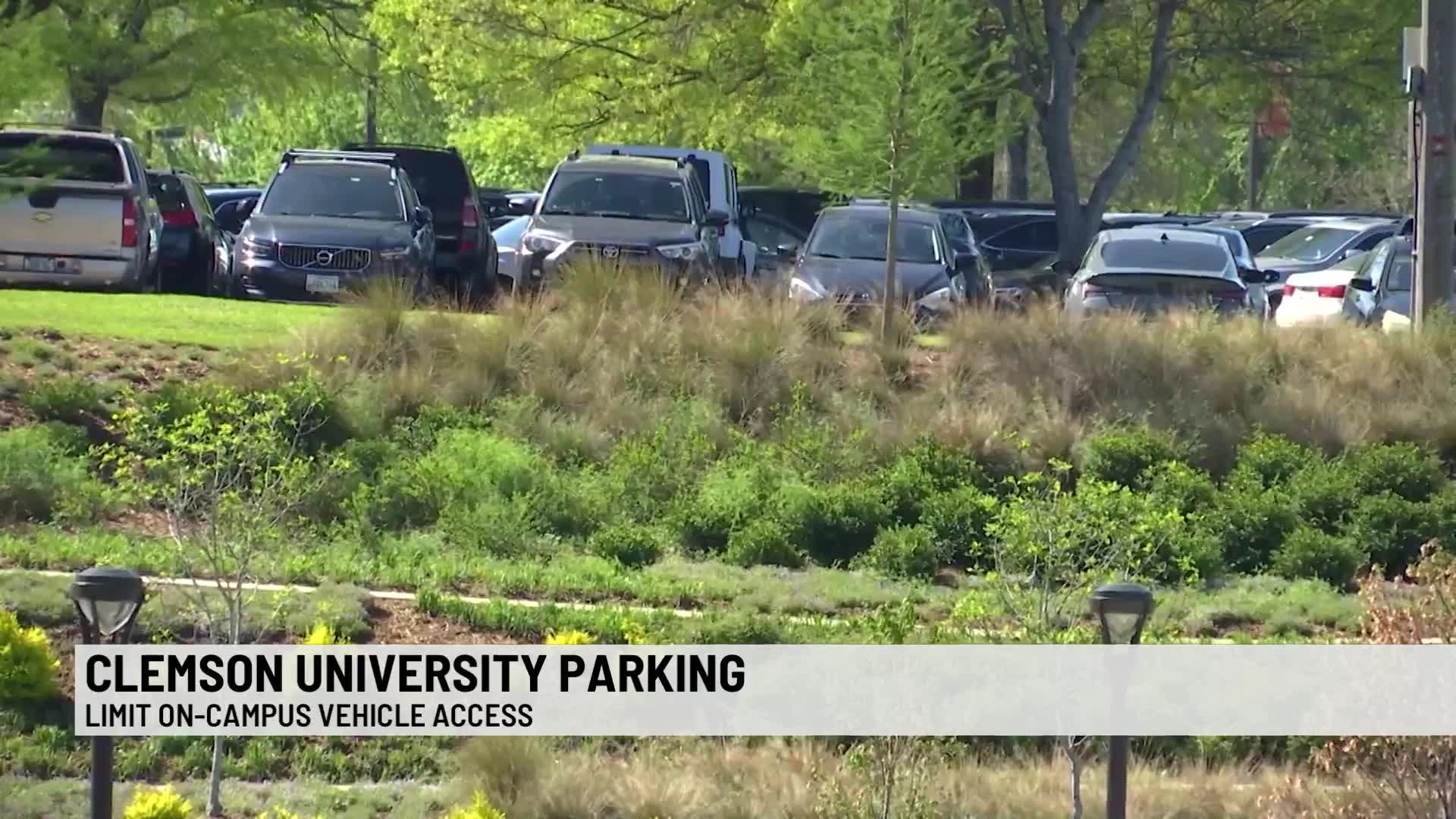 Clemson University to limit parking starting Fall 2026