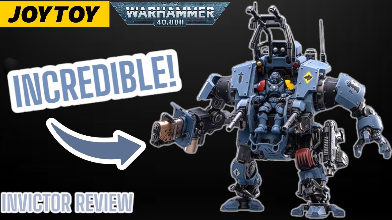 This JoyToy Warhammer Invictor Mech Is an Absolute Unit – Full Review