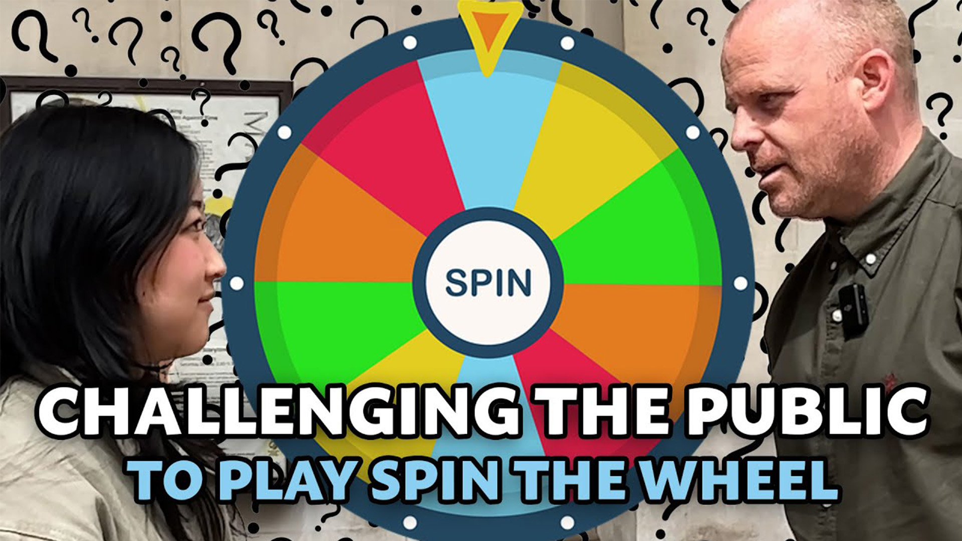 Spin the Wheel Challenge With Random People